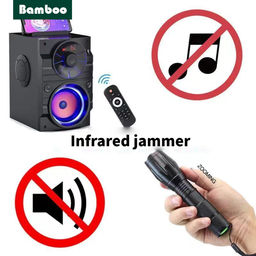 Infrared jammer/blocker, artifact, anti-interference device, sound ...