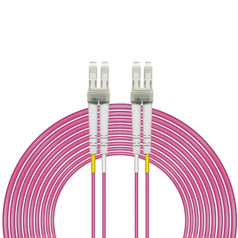 OM4 Fiber Optic Patch Cord LC-LC 1m 2m 3m 5m 10m 2.00mm 2 core ...