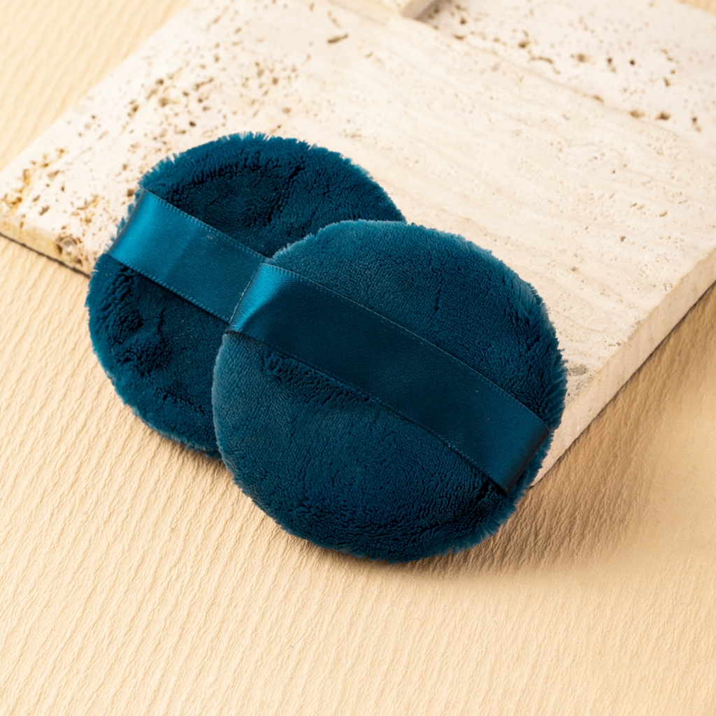 OVW Soft Flocking Powder Puff, Set Makeup Powder Puff, Loose Powder ...