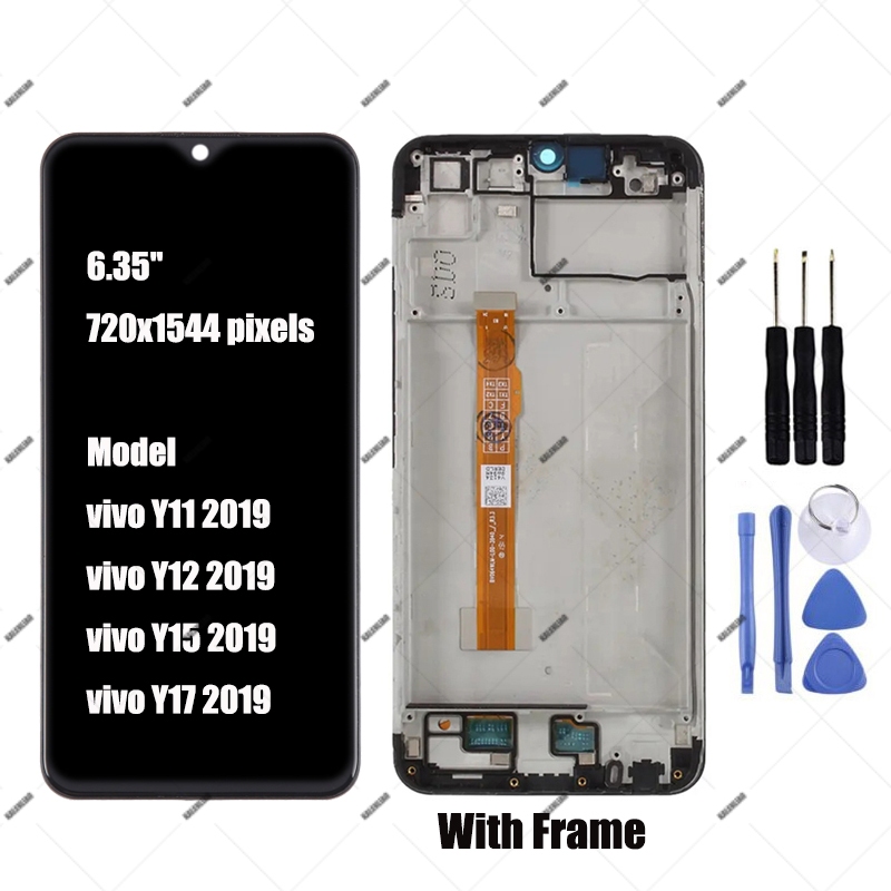 For VIVO Y3 Y11 Y12 Y15 Y17 2019 LCD Display Touch Screen Digitizer | Shopee Philippines