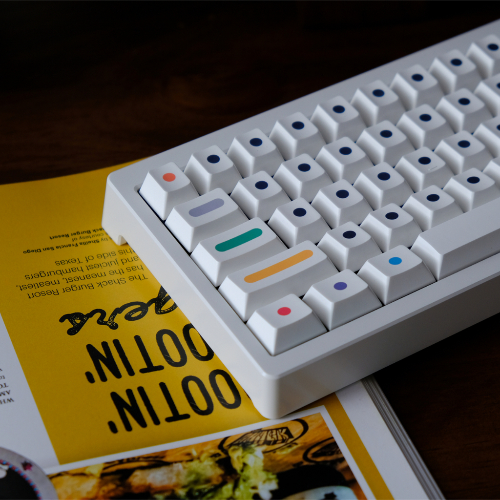 GMK Dots Keycaps PBT Dye-sub Cherry Profile Keycap Custom Keycaps ...