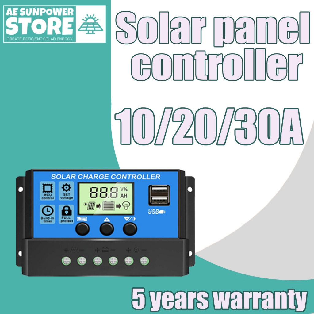 [AE SUNPOWER SORE] Solar Charge and Discharge Controller50A PWM 12V/24V ...