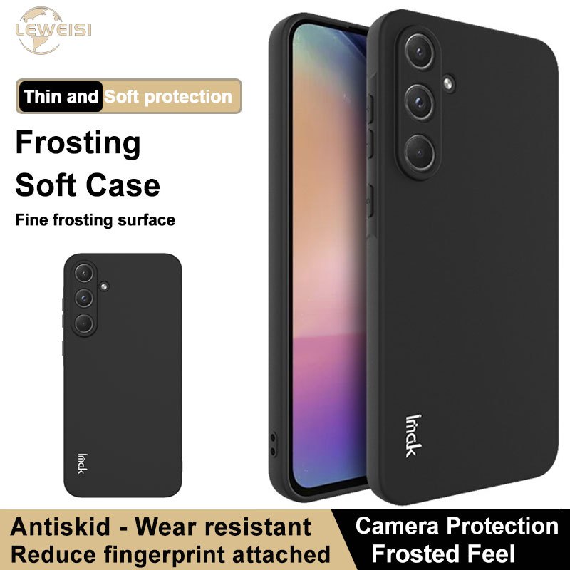 IMAK for Samsung Galaxy A55 A35 A25 A15 A05 A05s A54 A34 A24 A14 A04e 5G 4G Silicone Soft Case ...