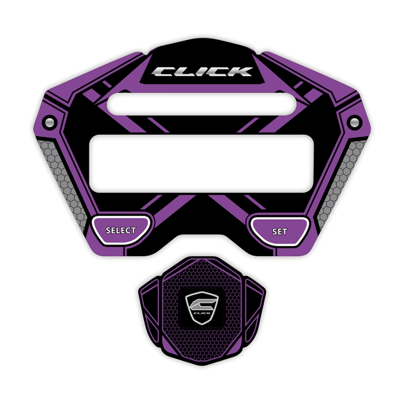 Panel gauge protector honda click 125i v2 v3 printed sticker decals ...