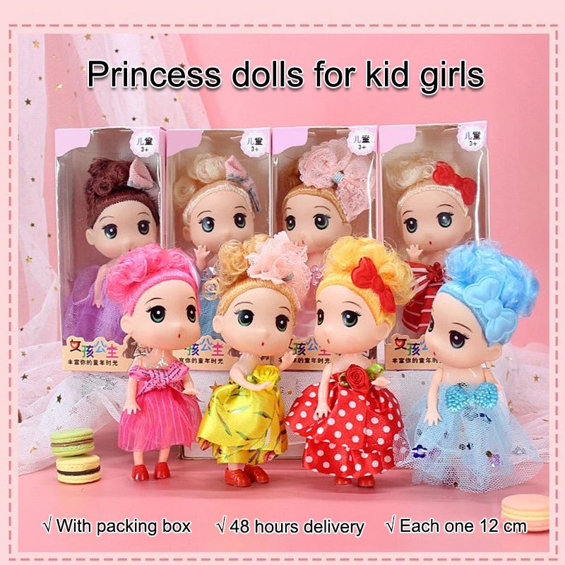 12 cm Toys for kids girls Dolls Toys for girls 4-6 years Baby Dolls for ...