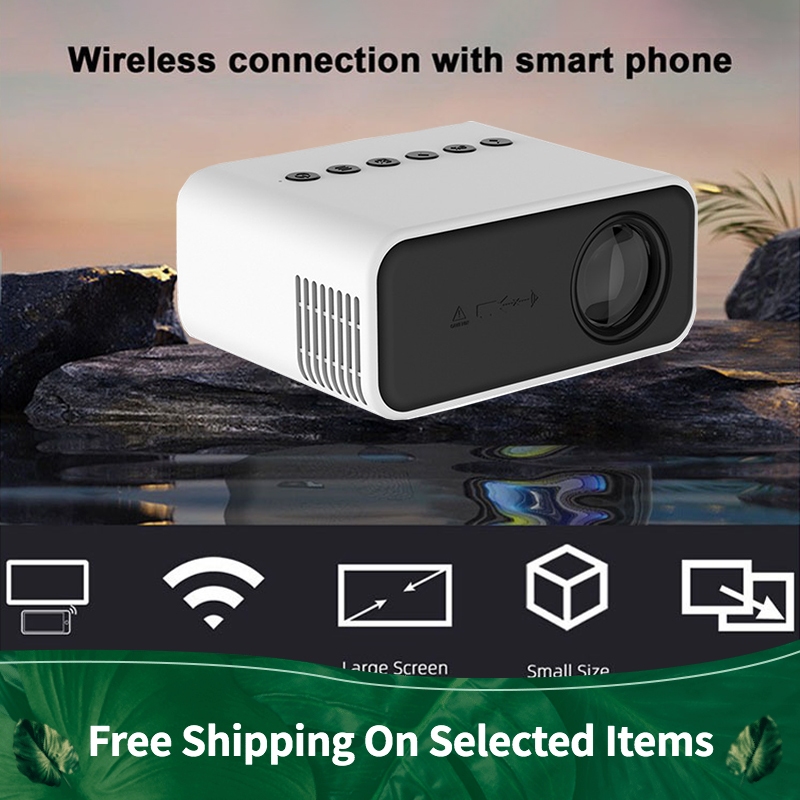 Ready Stock Android Bluetooth Mini Projector Wifi LCD 1080P Movie ...