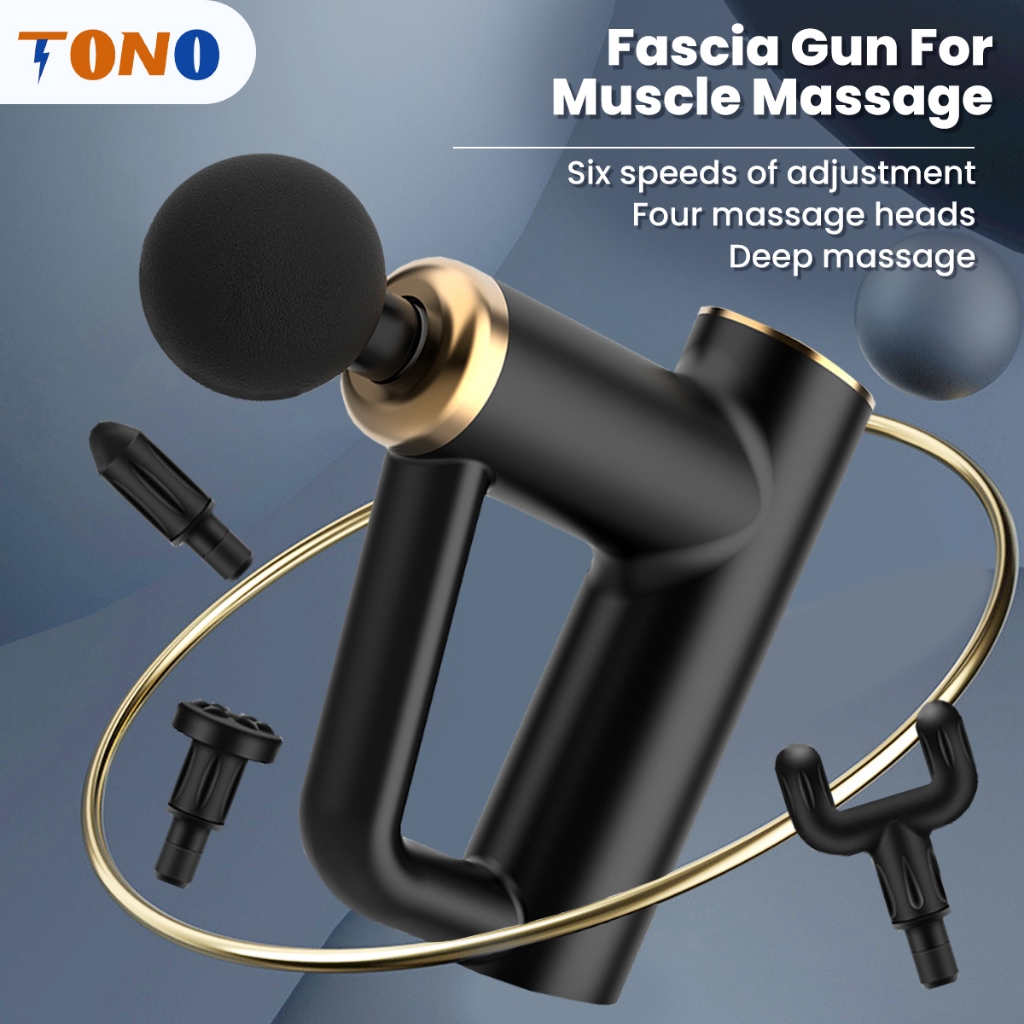 TONO Massage Gun Fascia Instrument Muscle Relaxation Vibrating Gun ...