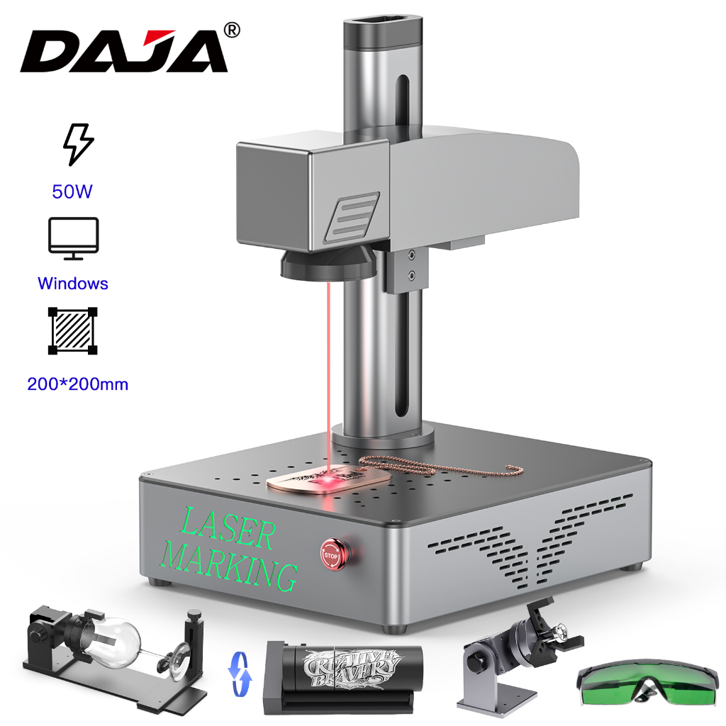 DAJA S4 Laser Marking Machine Laser Engraving For Metal Plastic ...