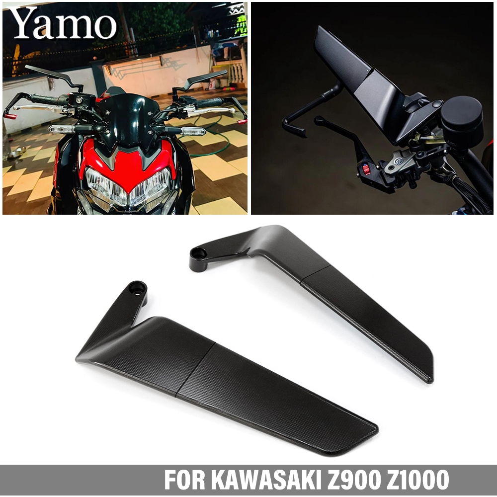 For Kawasaki Z900 Z 900 Z1000 Z 1000 ABS Motorcycle Mirrors Stealth ...