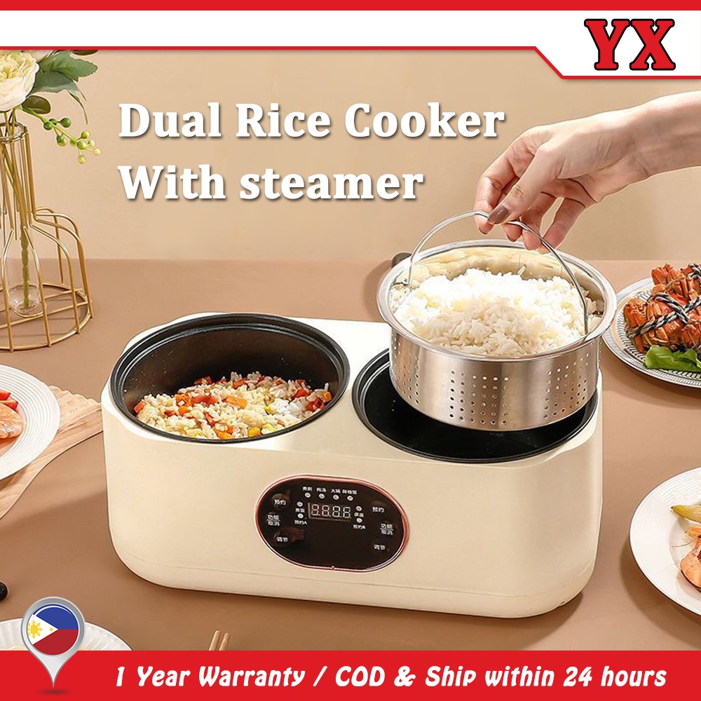 Dual Rice Cooker Mini Rice Cooker Electric Cooker Multi-cooker ...