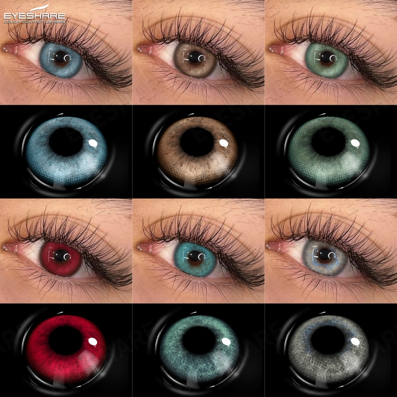 EYESHARE Polaris Series New Soft Lens Color Contact Lens 14.2mm Soft ...