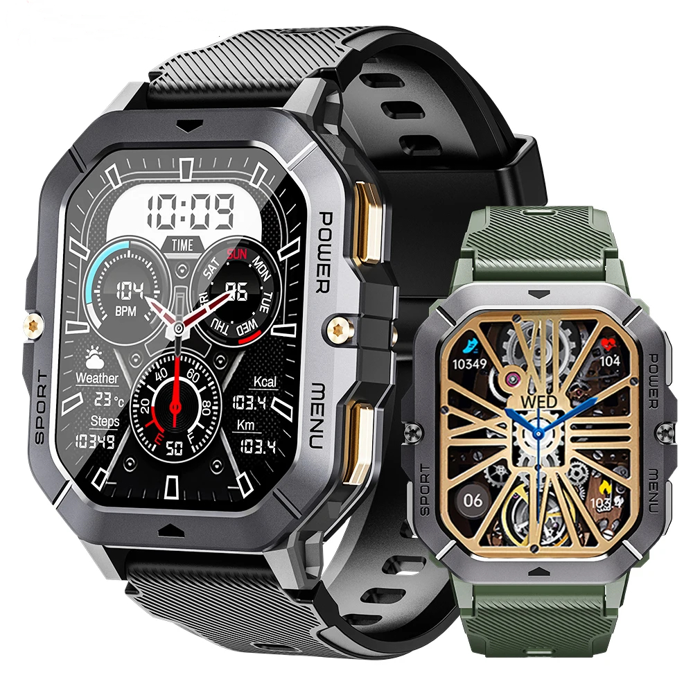 New C28 Smart Watch Men 100+ Sports Modes Bluetooth Call Smartwatch ...