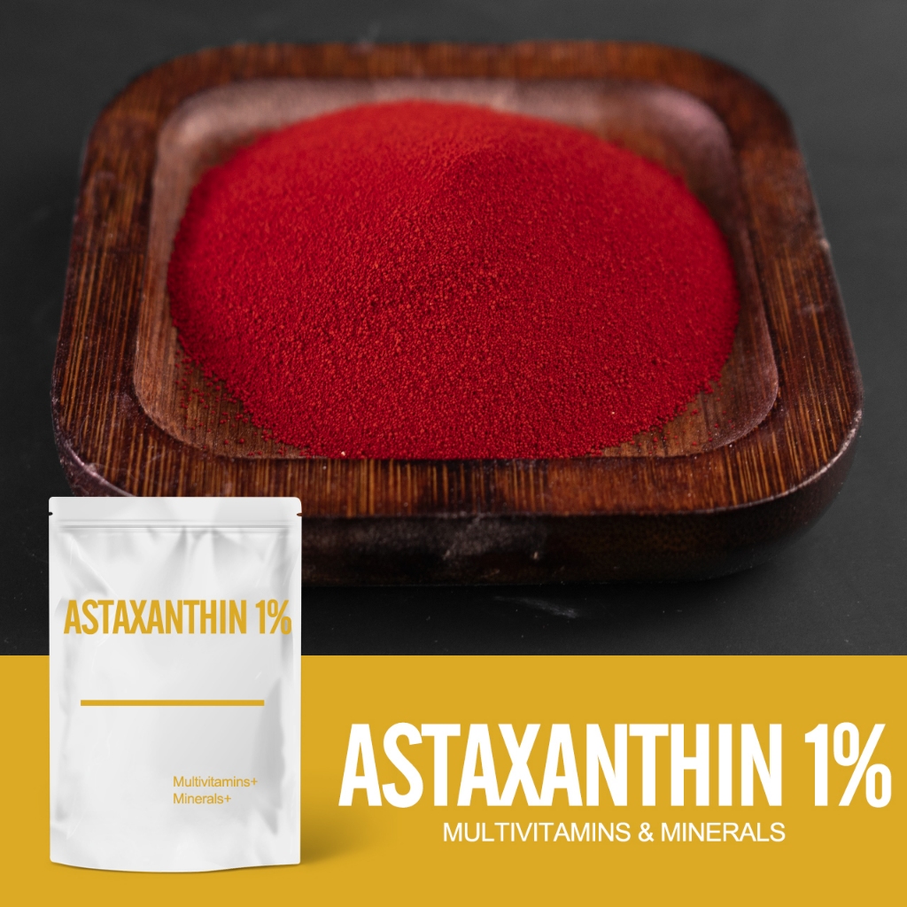Food grade Astaxanthin 1% Haematococcus pluvialis extract- Astaxanthin ...