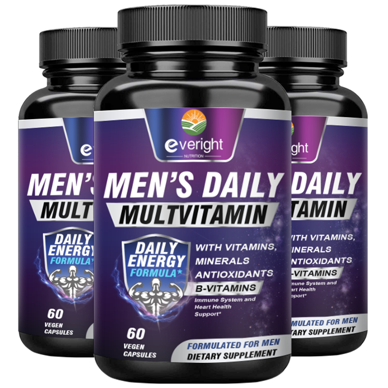 Multivitamin Capsule for Men Energy & Stamina, Bone & Muscle, Sperm ...