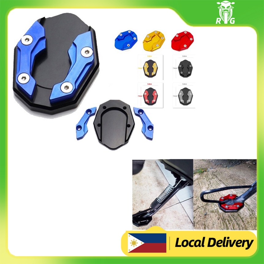 REYGEAK Foot KickStand Stand Pad For Mio/Pcx/Nmax/Click/Adv/Wave Adv ...