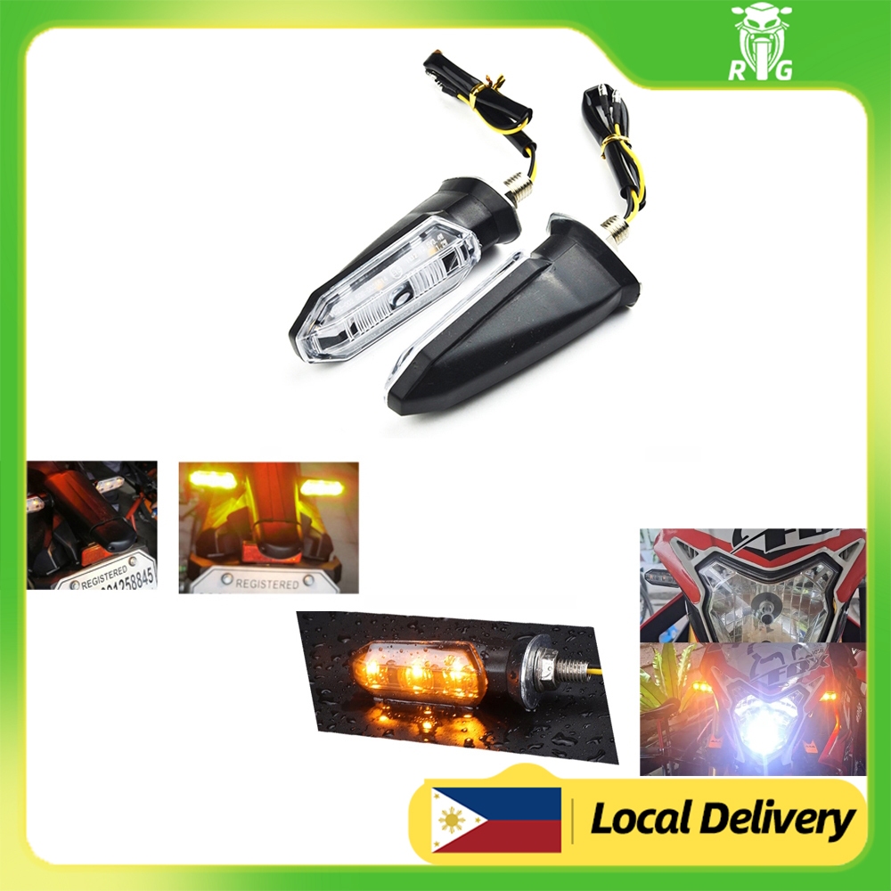 REYGEAK Turn Signal Light Similar For-Honda-YAMAHA Moto Beat Fi XRM125 ...