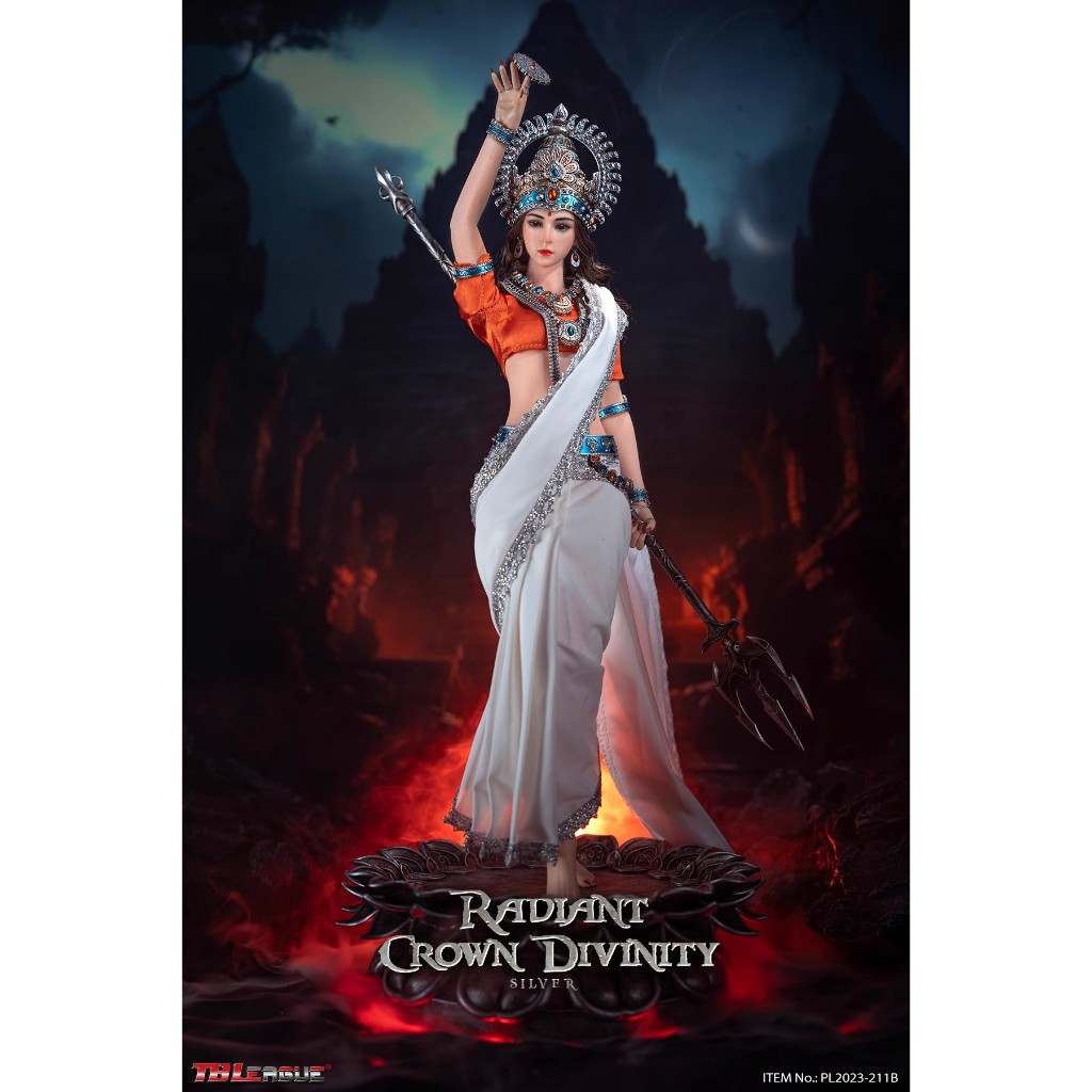 Tbleague PL2023-211 1/6 Snow Mountain Goddess-Parvati Movable Female ...