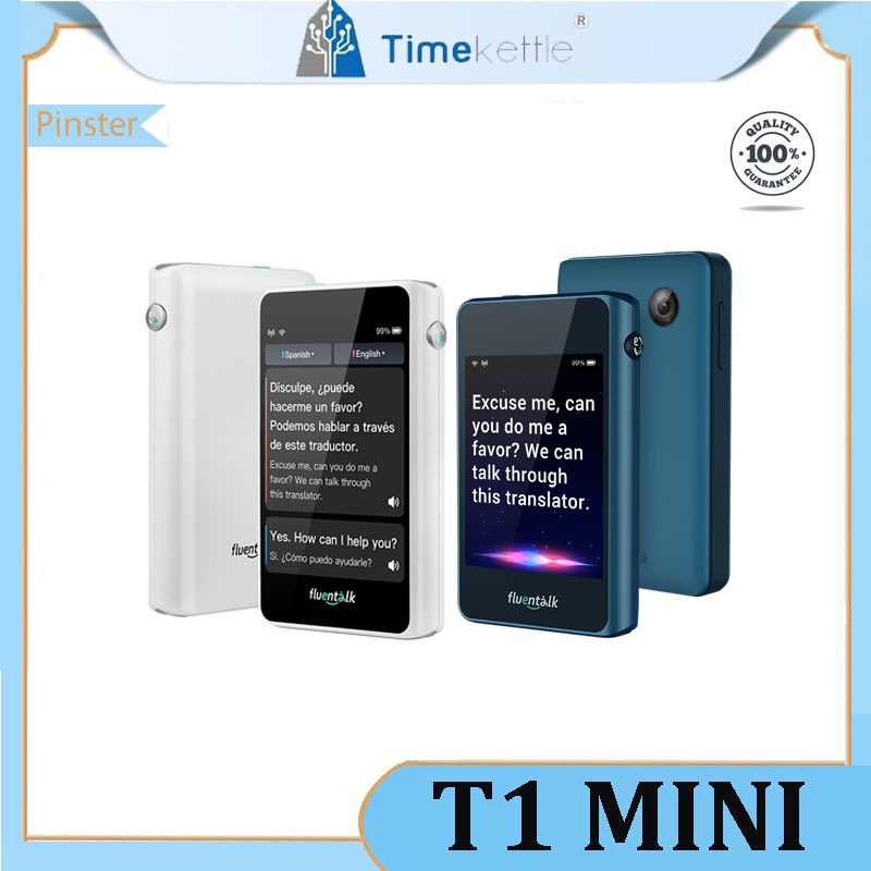 Timekettle T1 MINI Smart Translator Handheld One-click translation ...