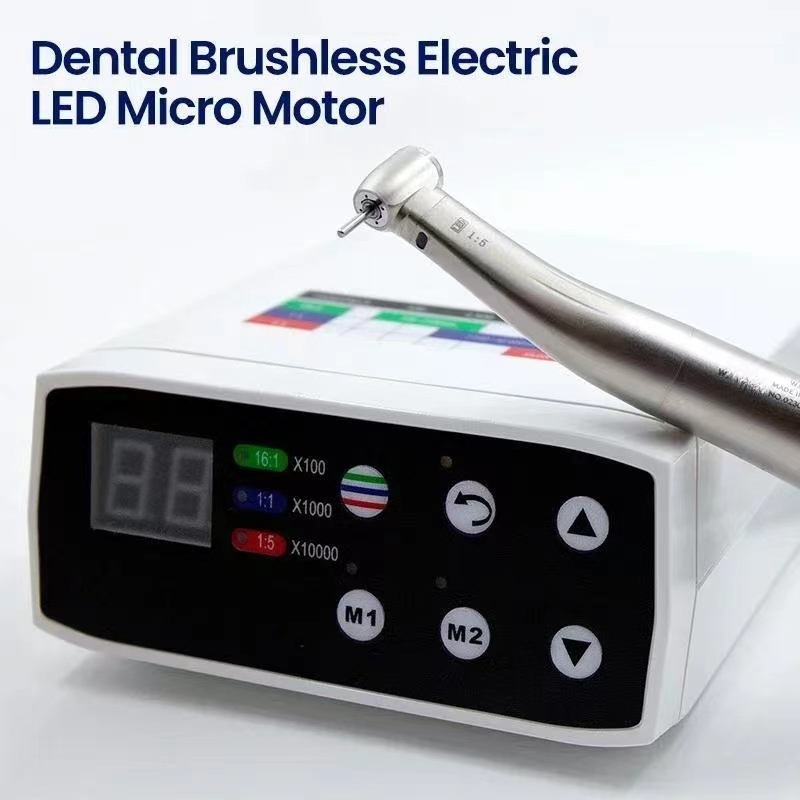 New dental clinical brushless LED micromotor fiber optic electric motor ...