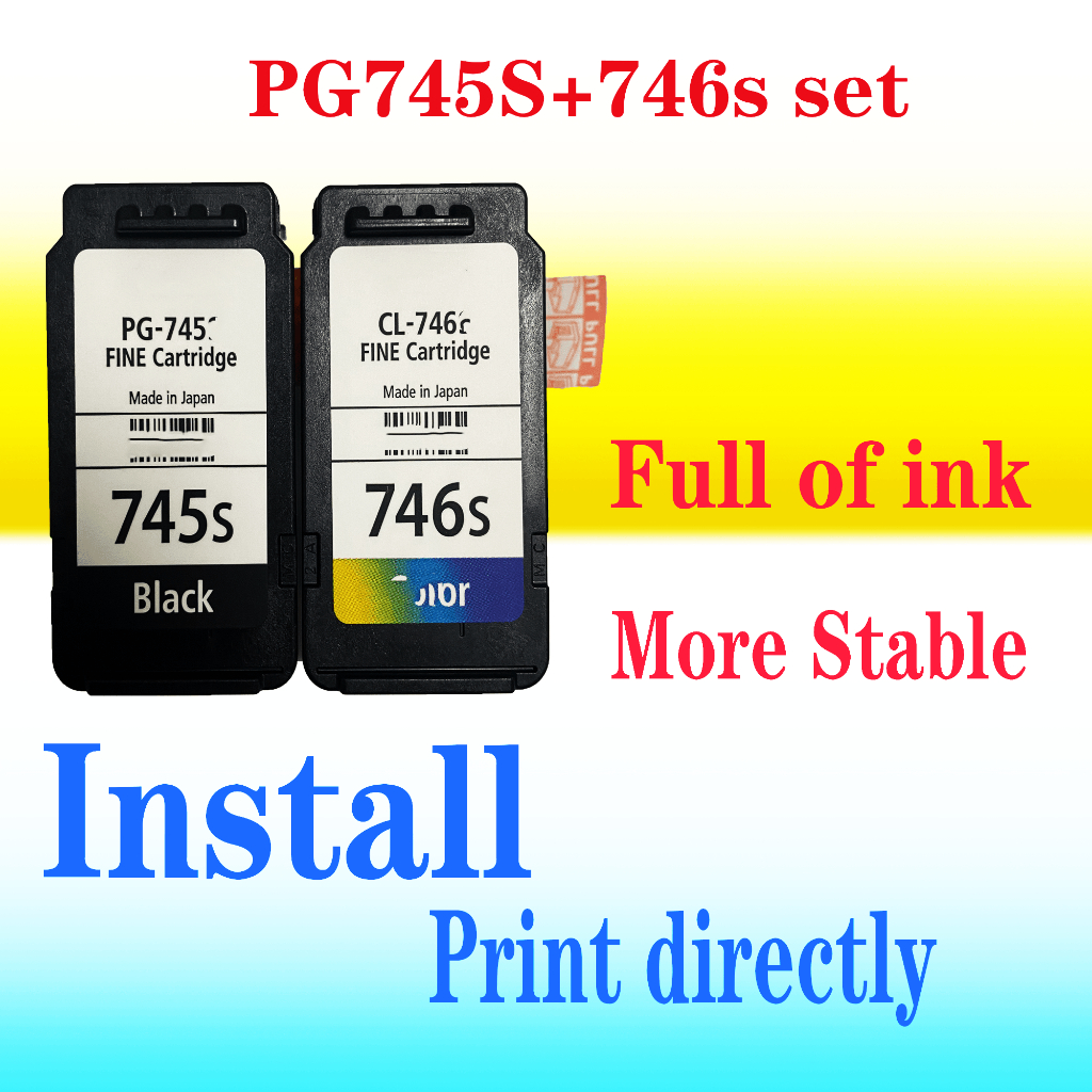 100% Original PG-745s and CL-746s Cartridge Brand New PG745s CL746s ...