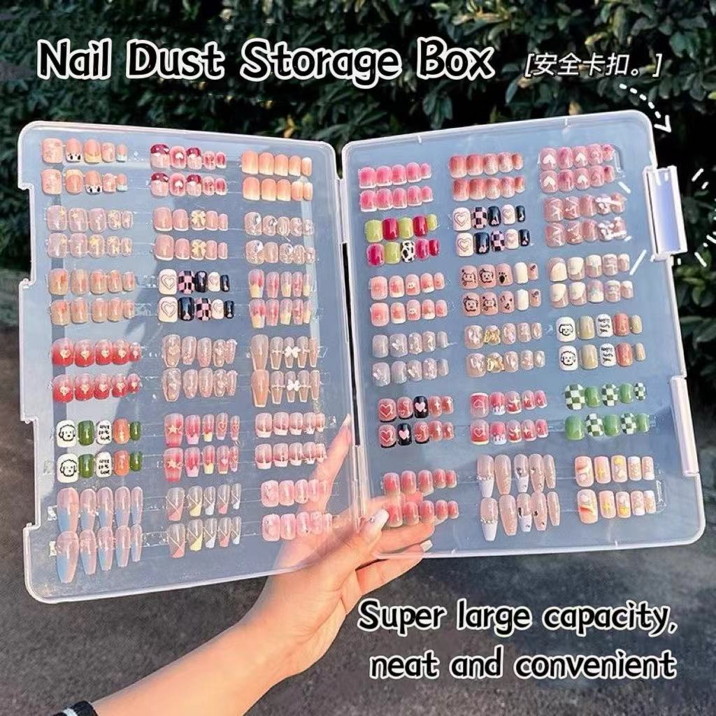 Jojo CLUB Manicure Storage Box Manicure Toolbox Wearable Nail Display ...