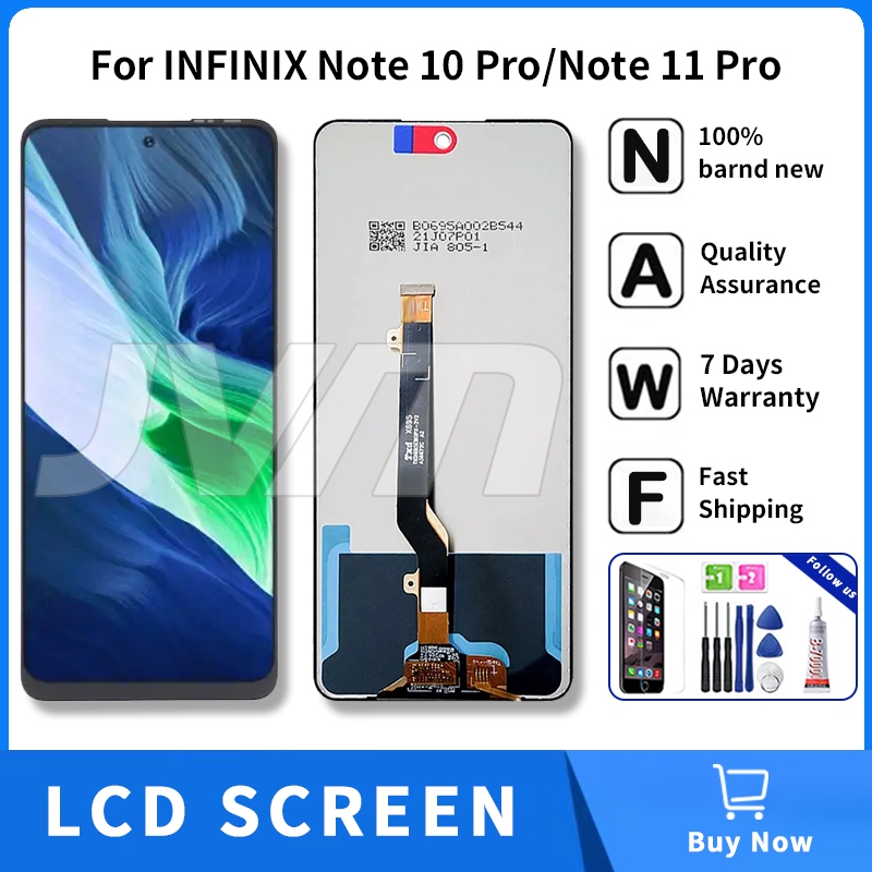 For Infinix Note 10 Pro X695 Note 11 Pro X697 LCD Touch Screen ...