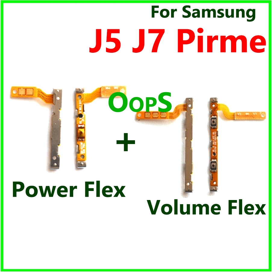 Power Volume Flex For Samsung J7 J5 Pirme J5Prime J7Prime 2016 J510 ...