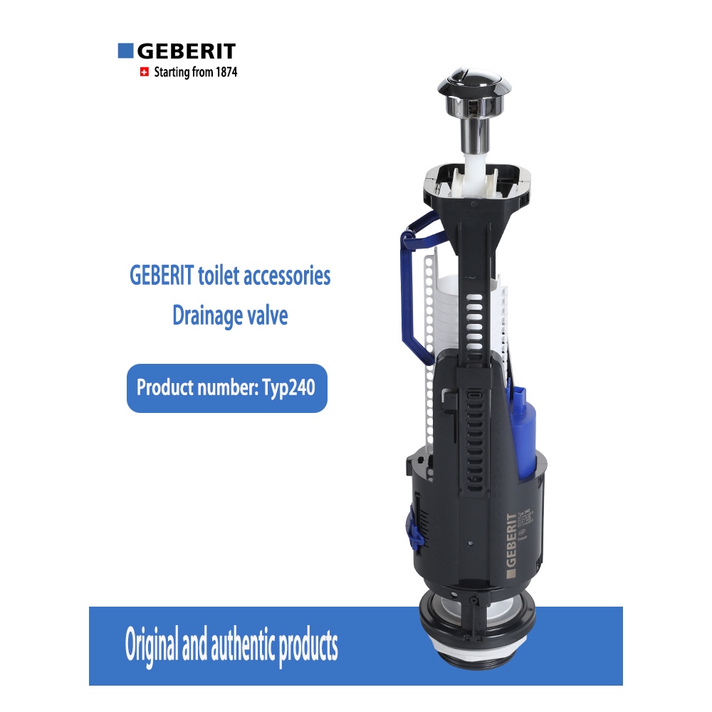 GEBERIT water tank toilet accessories with fixed button lock water tank ...