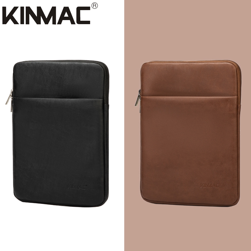 Kinmac Waterproof Vertical PU Laptop Bag for 13 Inch, 14 Inch, 15 Inch ...