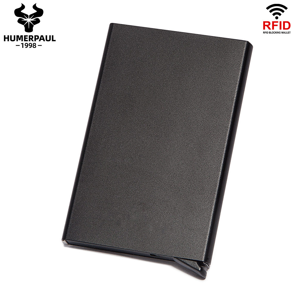 HUMERPAUL Aluminum solid color card box Black and Sliver BP908 | Shopee ...