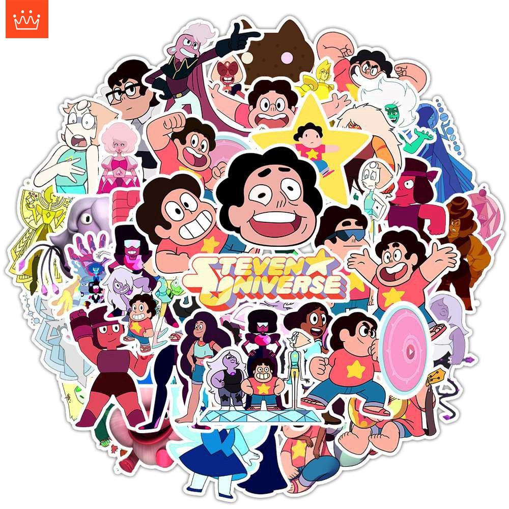 J· Steven Universe Stickers Set Cartoon Graffiti Waterproof Decals Pack ...