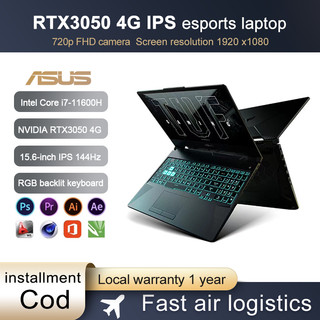 Asus Gaming laptop notebook TUF 11 generation processor NVIDIA RTX3050 ...