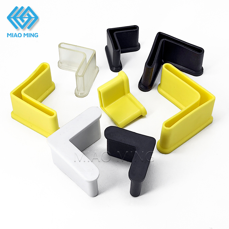 Angle bar rubber Furniture External leg pad feet cap table chair foot ...