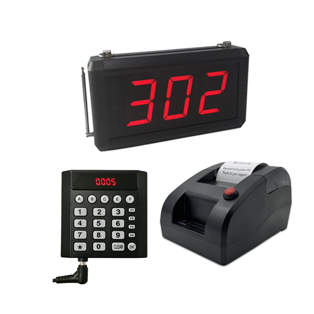 Queue System Counter Wireless LED Digital Number Call System Queue ...
