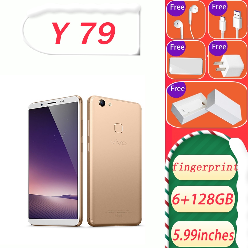 VIVO Y79 4G network 6+128G original qualified smartphone rear ...