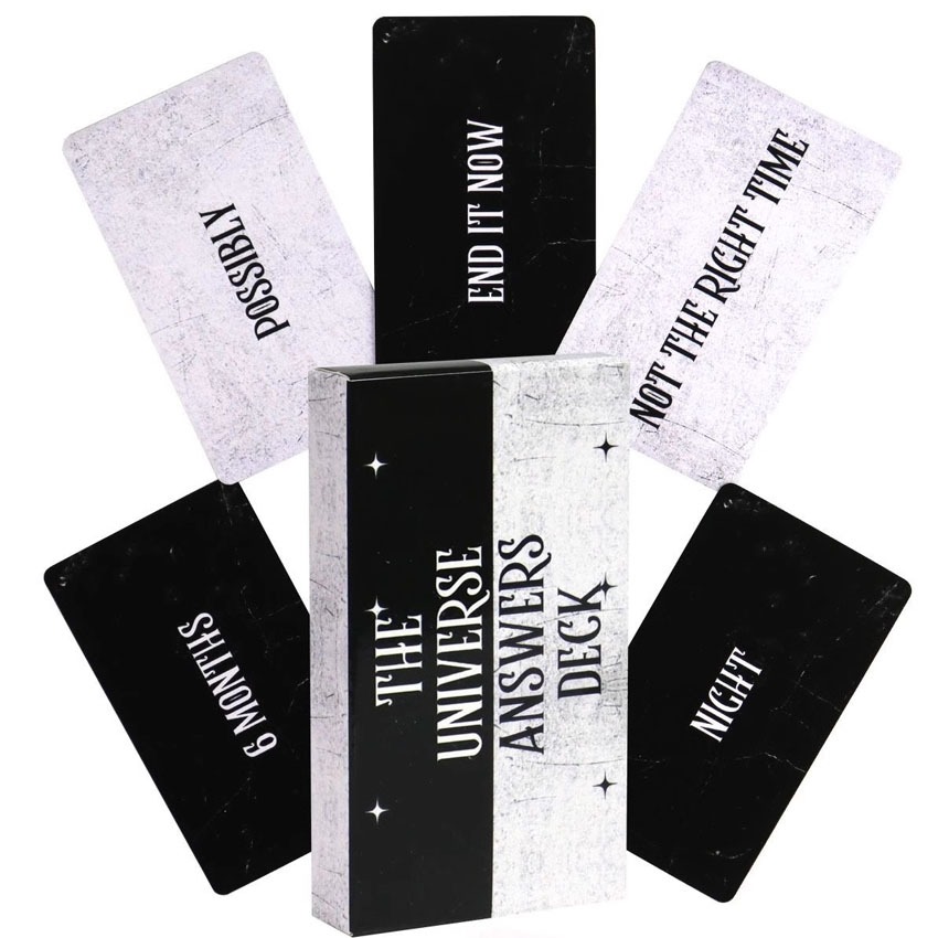 44Pcs The Universe Answers Oracle Card Game No Manual | Shopee Philippines