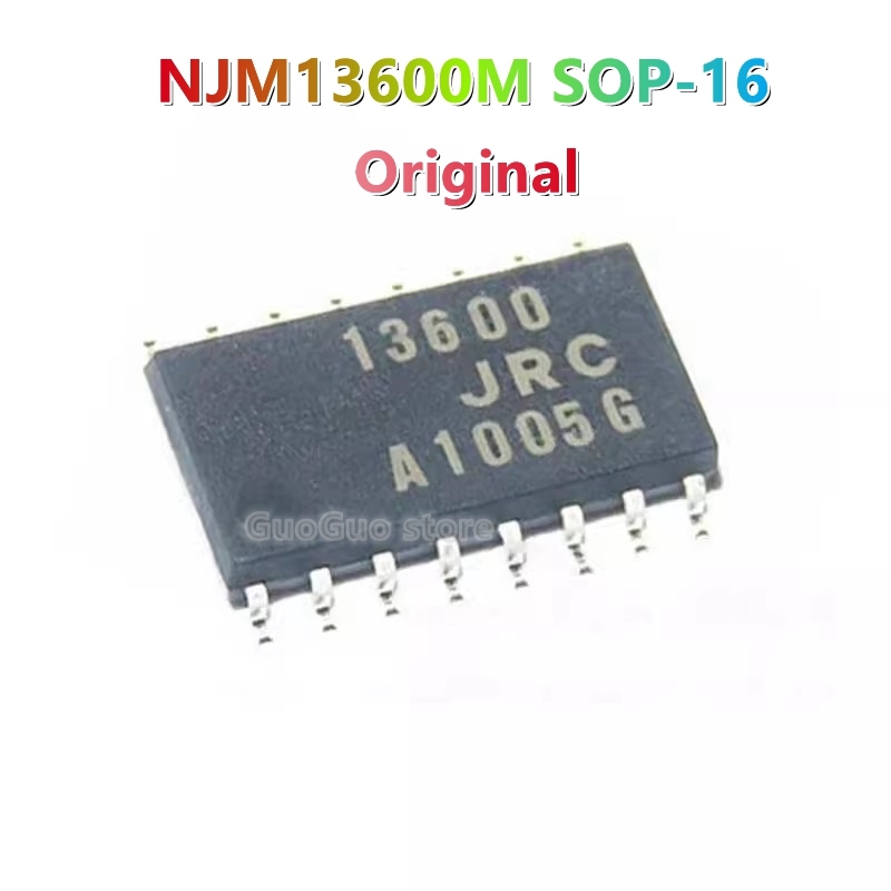 2pcs Original NJM13600M JRC 13600 SOP-16 JRC13600 SOP16 SMD Dual ...