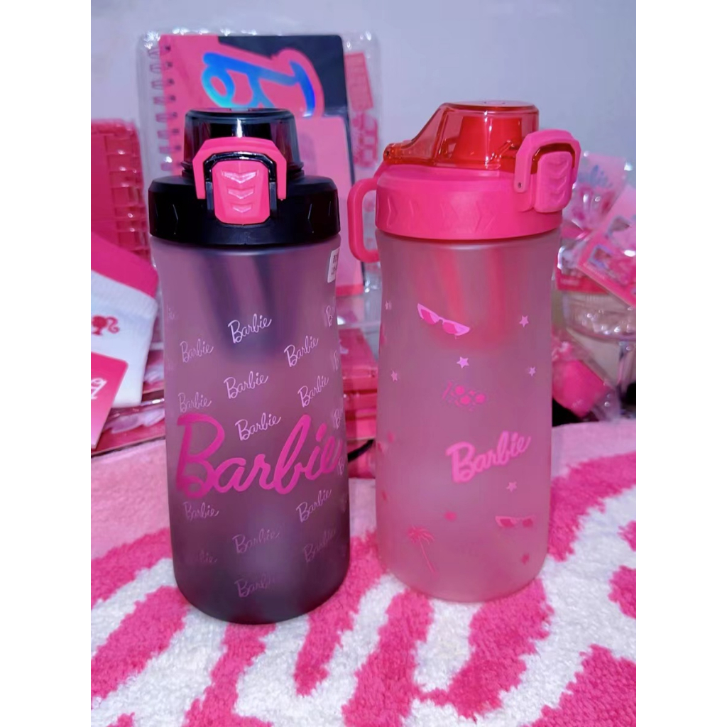 Miniso MINISO Premium Product Barbie Series Plastic Cup with Pop Lid ...