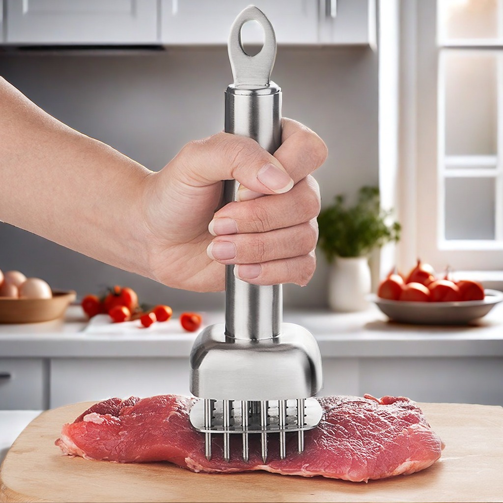Versatile Kitchen Mallet Meat Tenderizer Tool - Meat Hammer, 304 ...