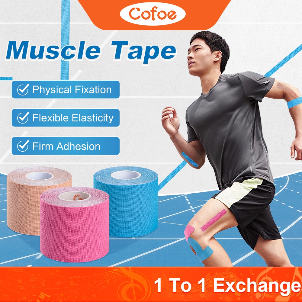 Cofoe Kinesiology Tape Muscle Bandage Wrap Self Adhesive Athletic ...