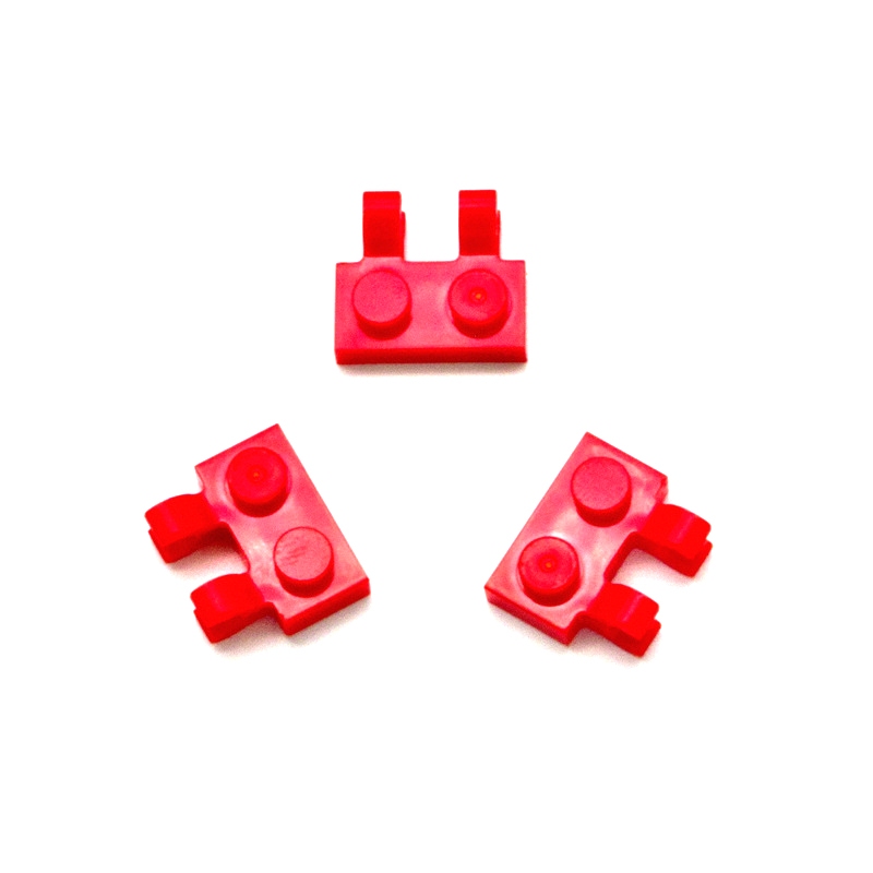 60470 Building Blocks 1x2 Horizontal Double Vertical Fork 10PCS MOC ...