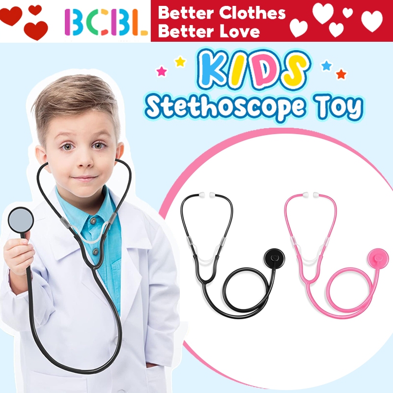 BCBL Kids Stethoscope Toy Plastic Stethoscope for Kids Role Play Girls ...