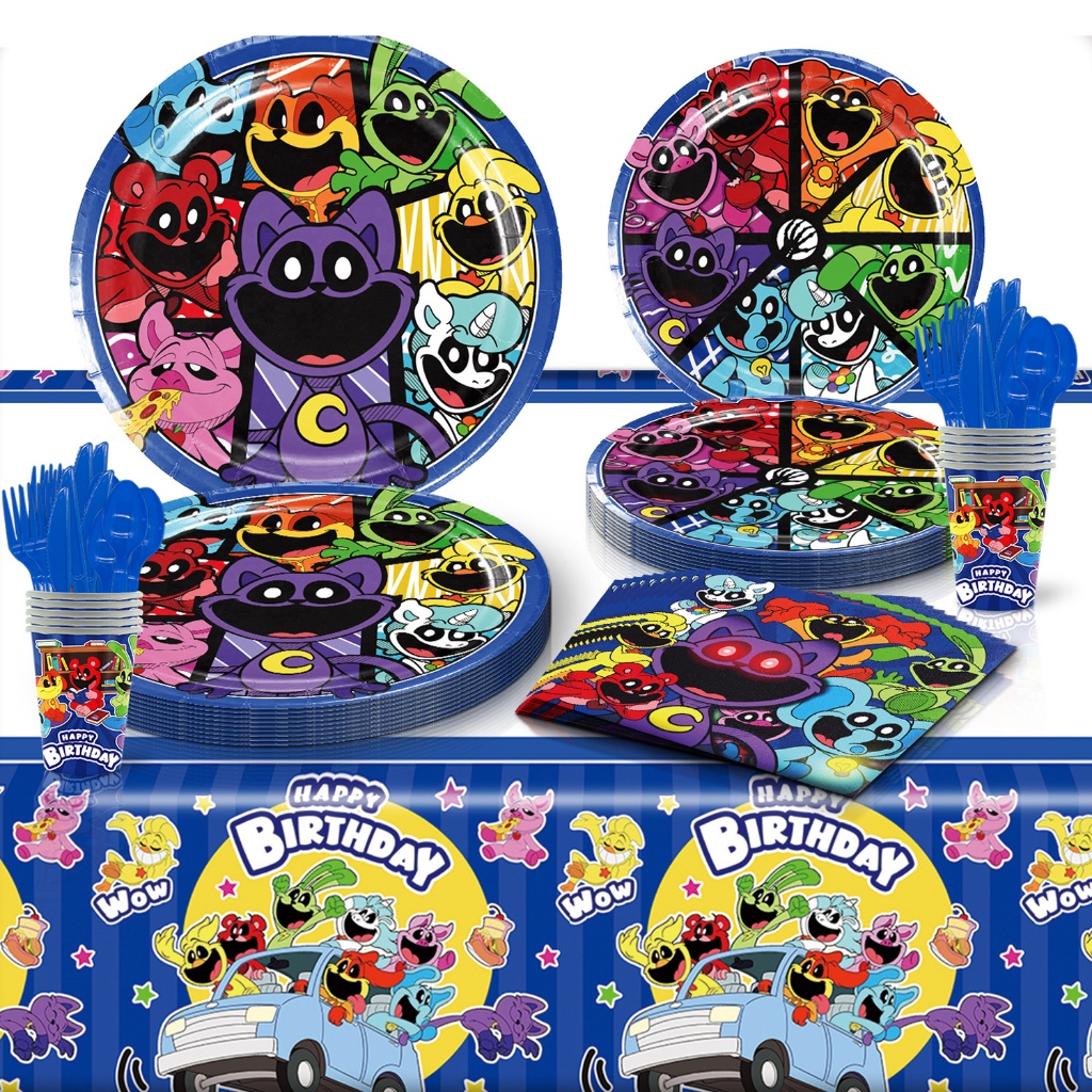 Smiling Critters Party Decoration Set Smiling Critters Themed Birthday ...