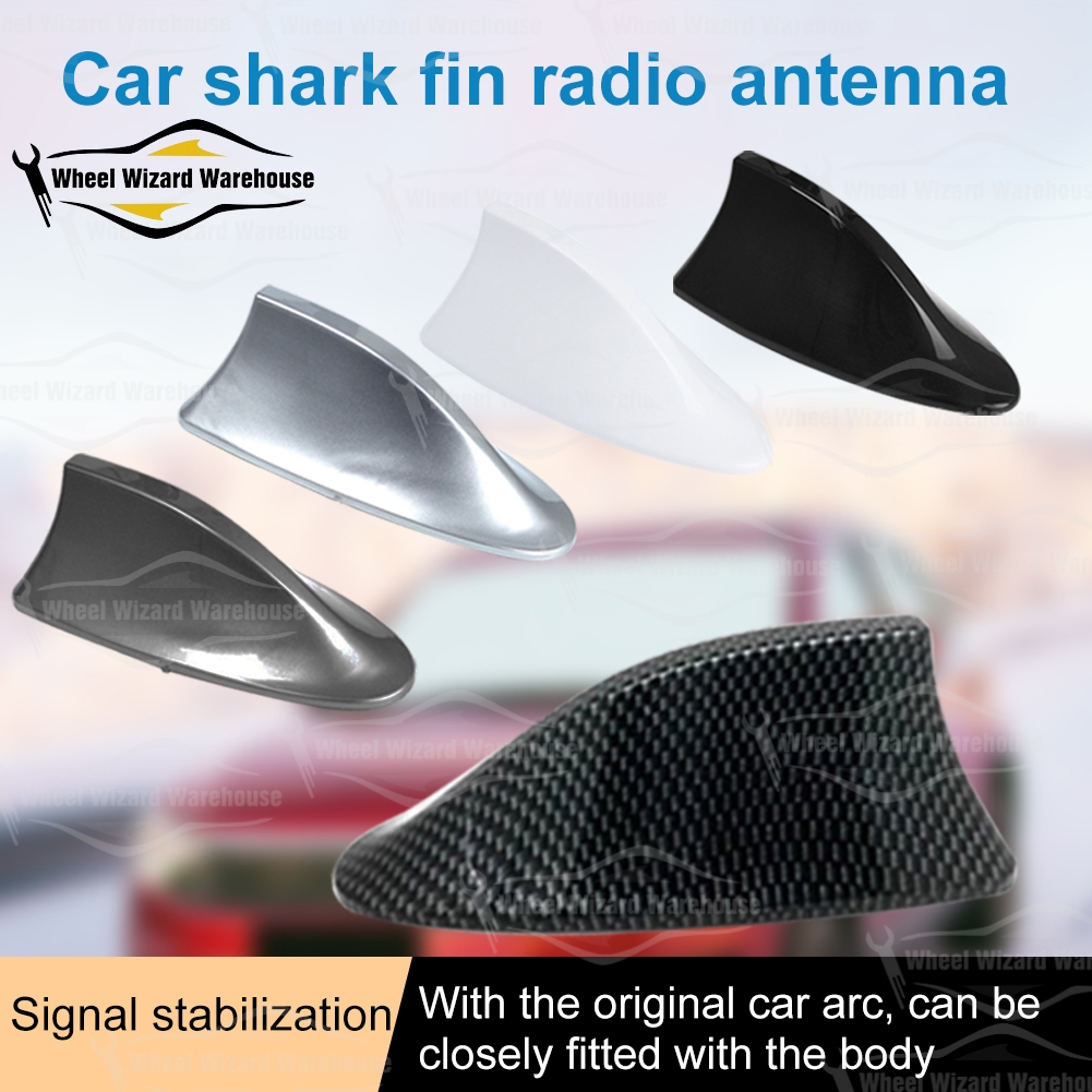 ABS Plastic Car Shark fin Antenna Universal Car FM Signal Amplifier ...