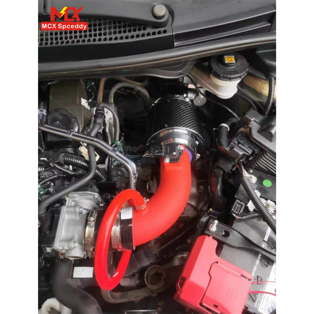 Spceddy Aluminum Pipe Air Intake Car Sport High Flow Air Filter Kit For ...