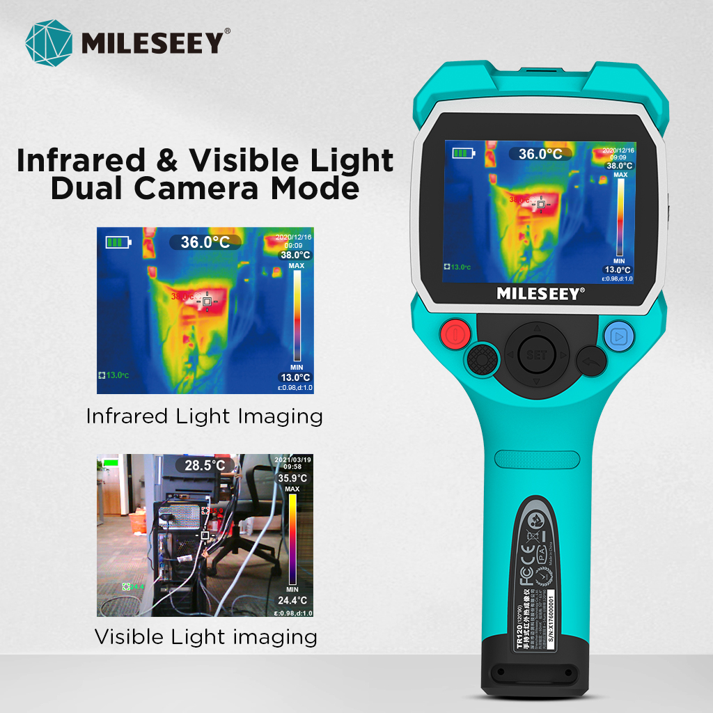 ★Mileseey★Thermal Imaging Camera Handheld 256*192 IR Resolution Thermal ...