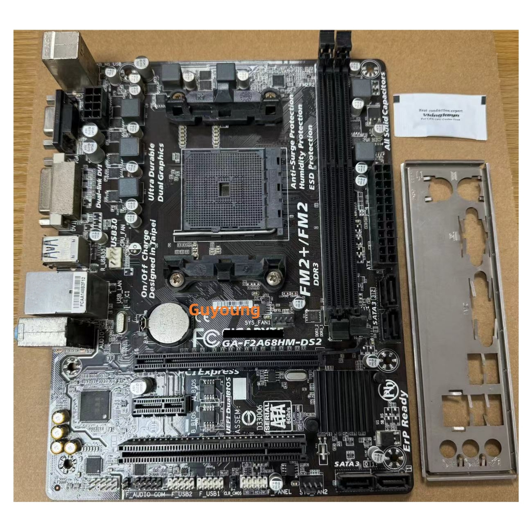 For Asus For GIGABYTE A88XM-PLUS Desktop Motherboard AMD A88X A68 A68HM ...