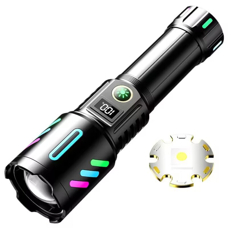 Newly upgraded multifunctional white laser telescopic zoom Type-C ...