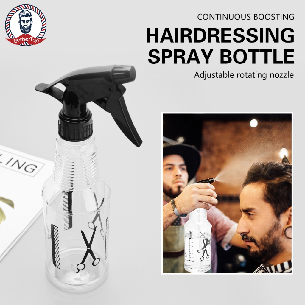 250/350ml Thick Scissor Spray Bottle Press Transparent Spray Bottle ...
