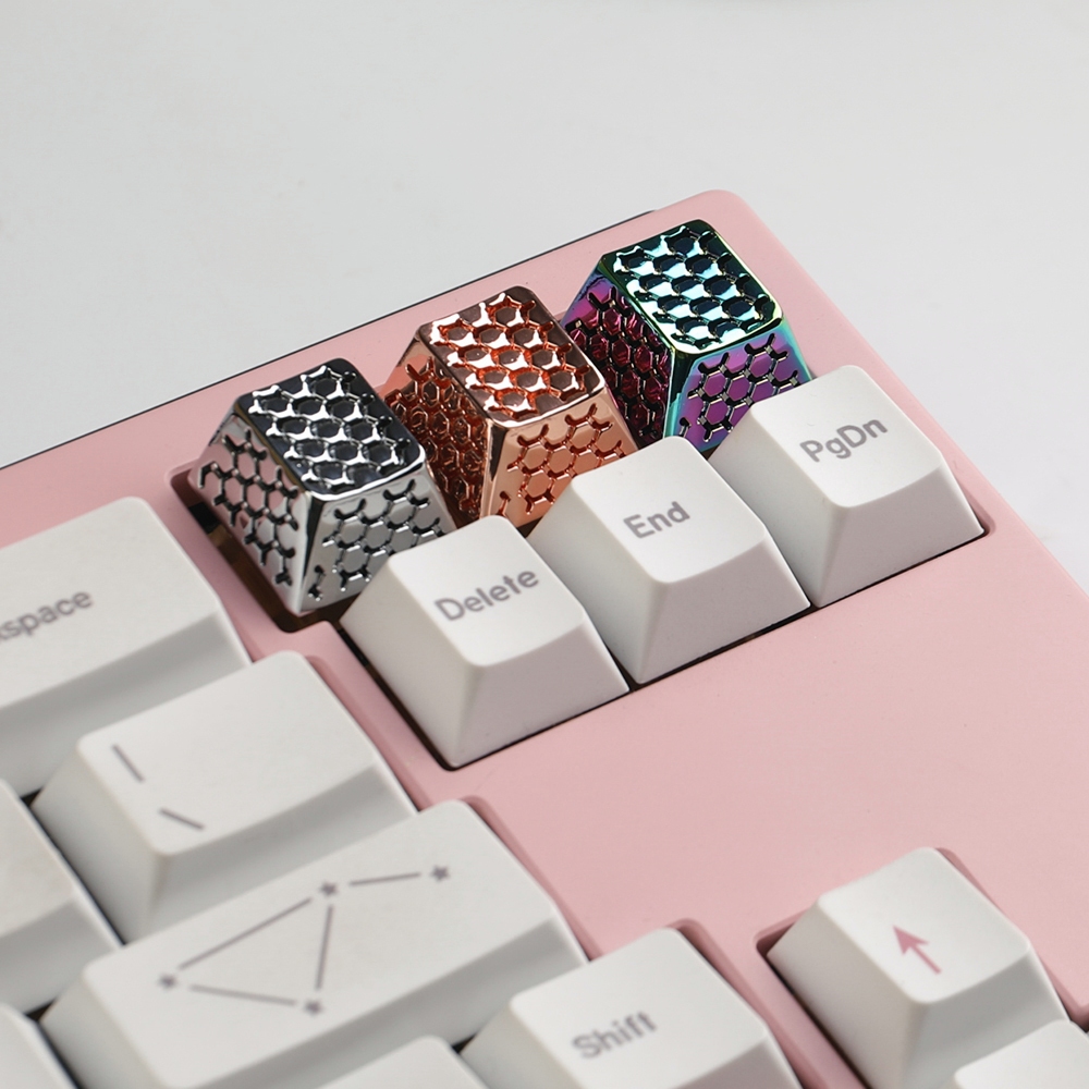 ESC Honeycomb Mesh Translucent Keycap R4 Hollow Metal Personality ...
